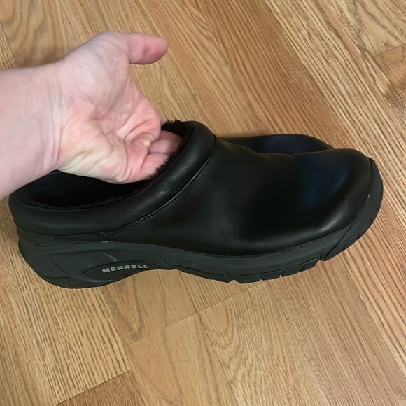 Merrell | Shoes | Merrell Black Leather Shoes Size 6 | Poshmark